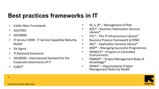 Best practices in networks and infrastructure | PPTX