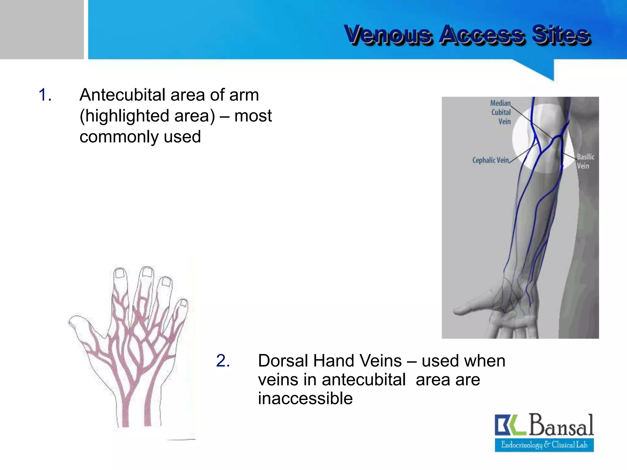 Best practices in phlebotomy for blood culture | PPT