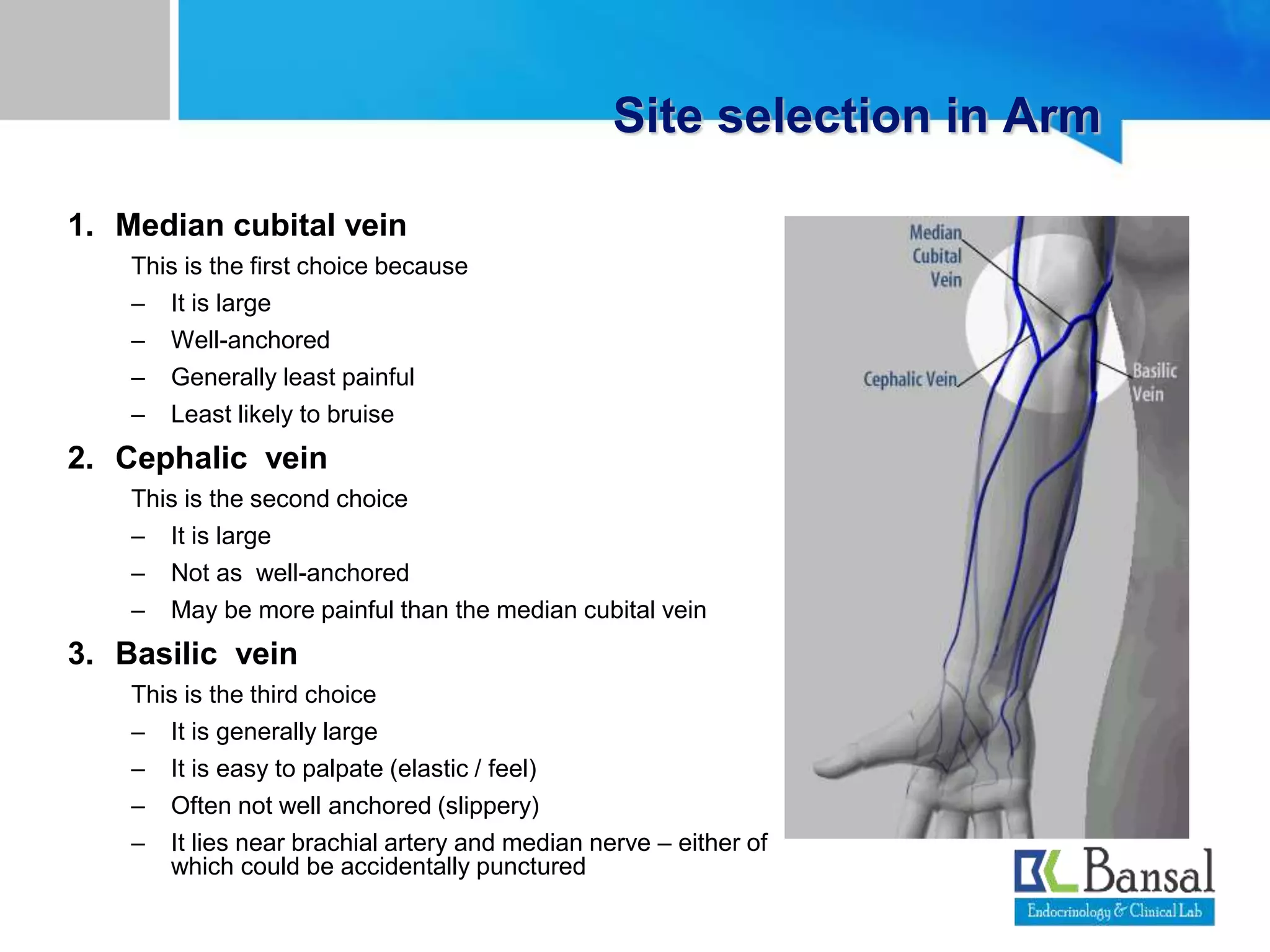 Best practices in phlebotomy for blood culture | PPT