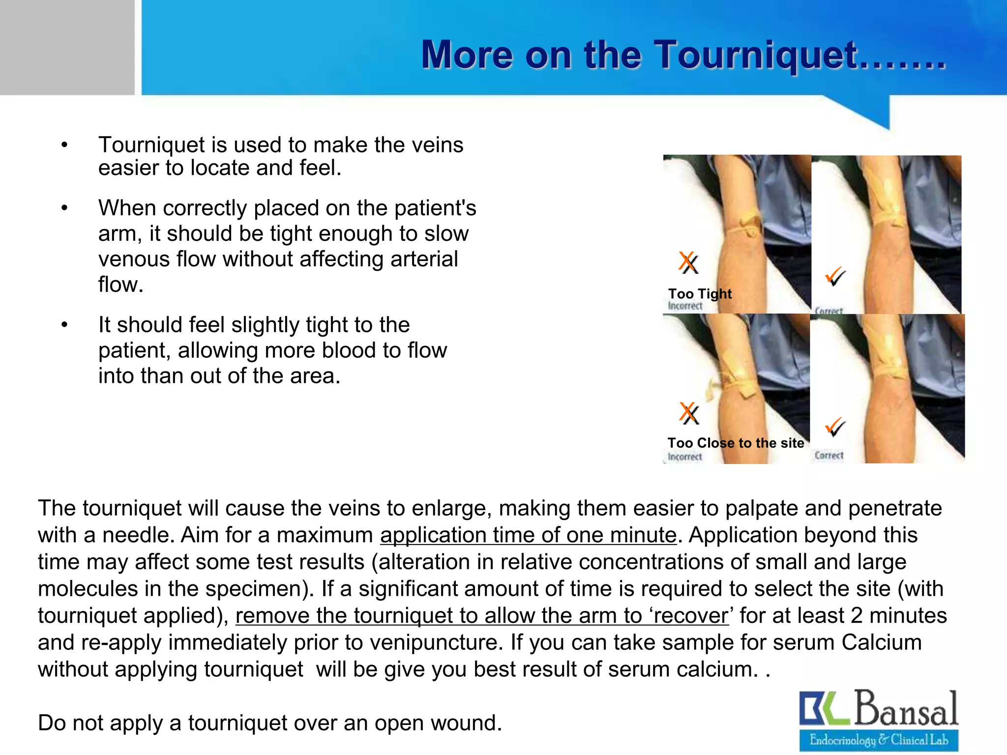 Best practices in phlebotomy for blood culture | PPT