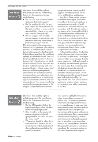 Best practices in preventing retained foreign objects | PDF