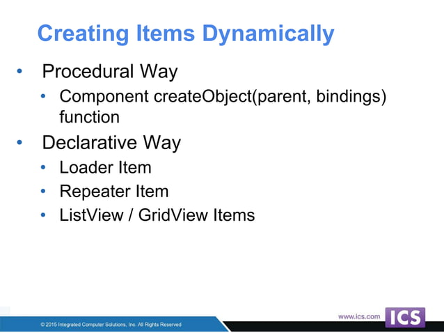 Best Practices in Qt Quick/QML - Part II | PPT