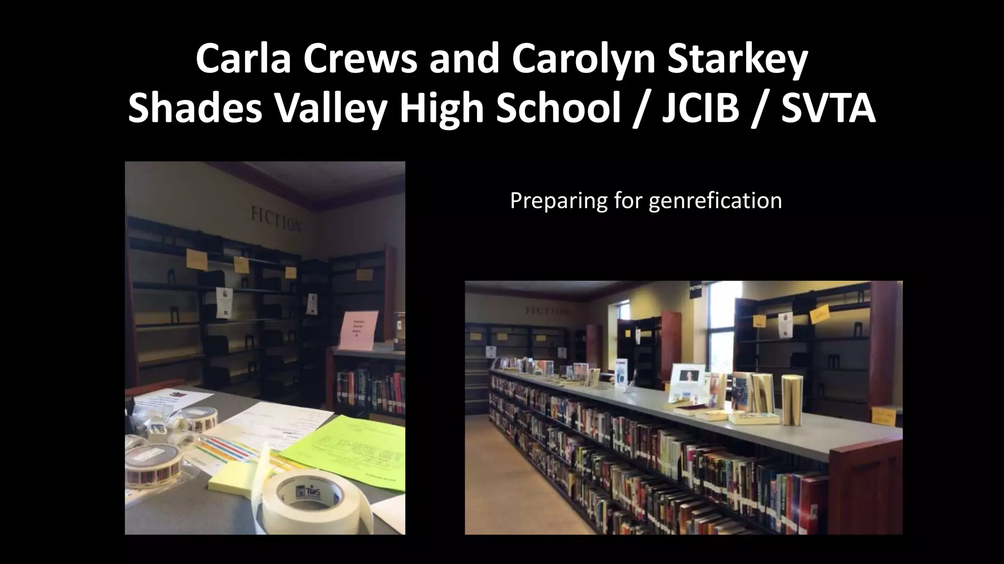 Best practices in school library genrefication | PPTX