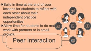 Best Practices in the Teaching of Mathematics | PPTX