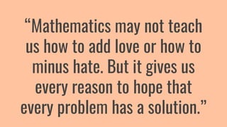 Best Practices in the Teaching of Mathematics | PPTX