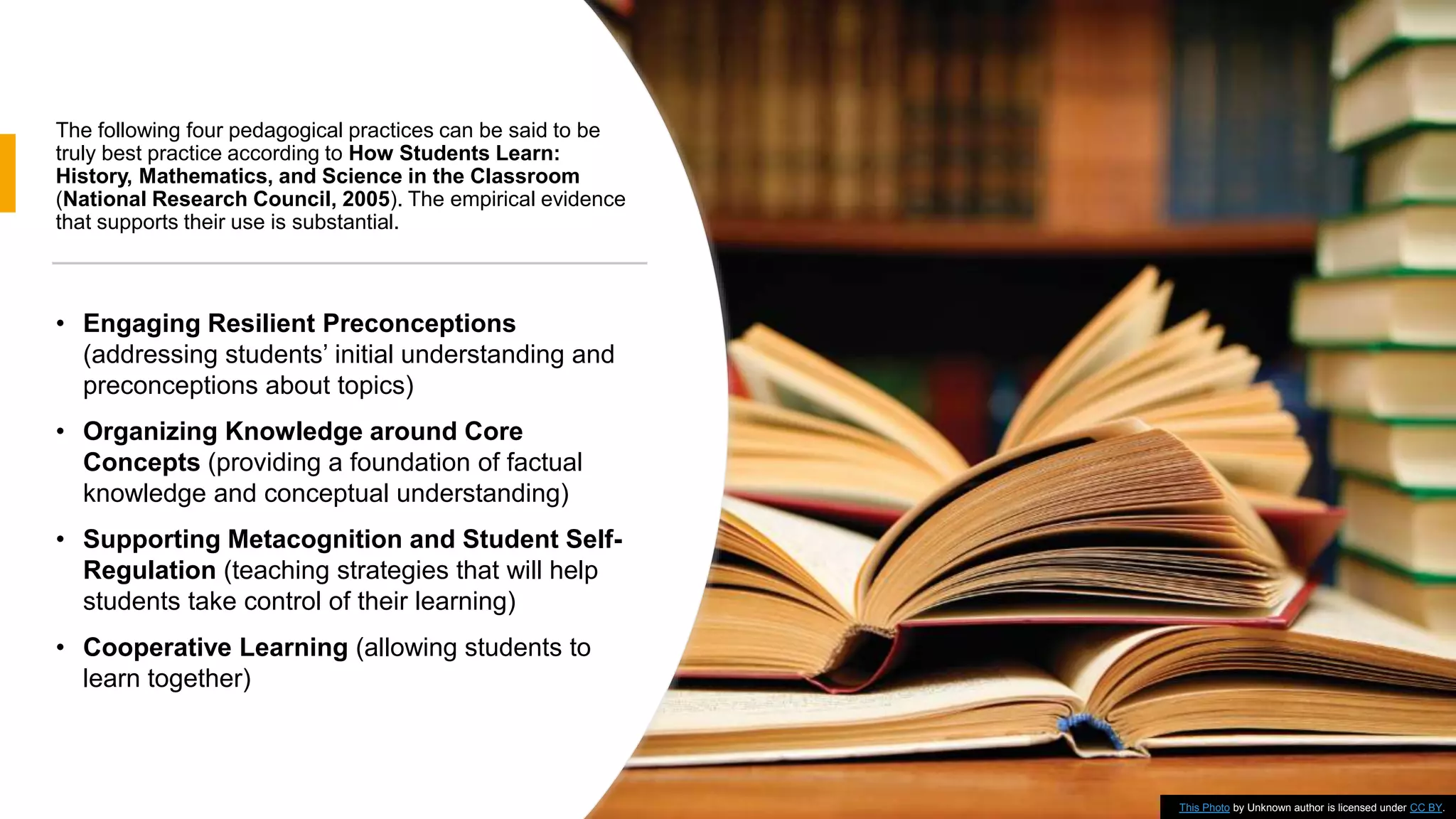 Best Practices in the Teaching of Science | PPTX