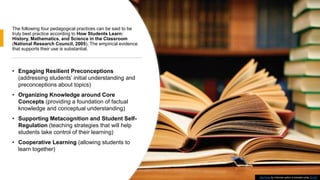 Best Practices in the Teaching of Science | PPTX