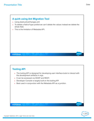 Best practices in using Salesforce Metadata API | PDF