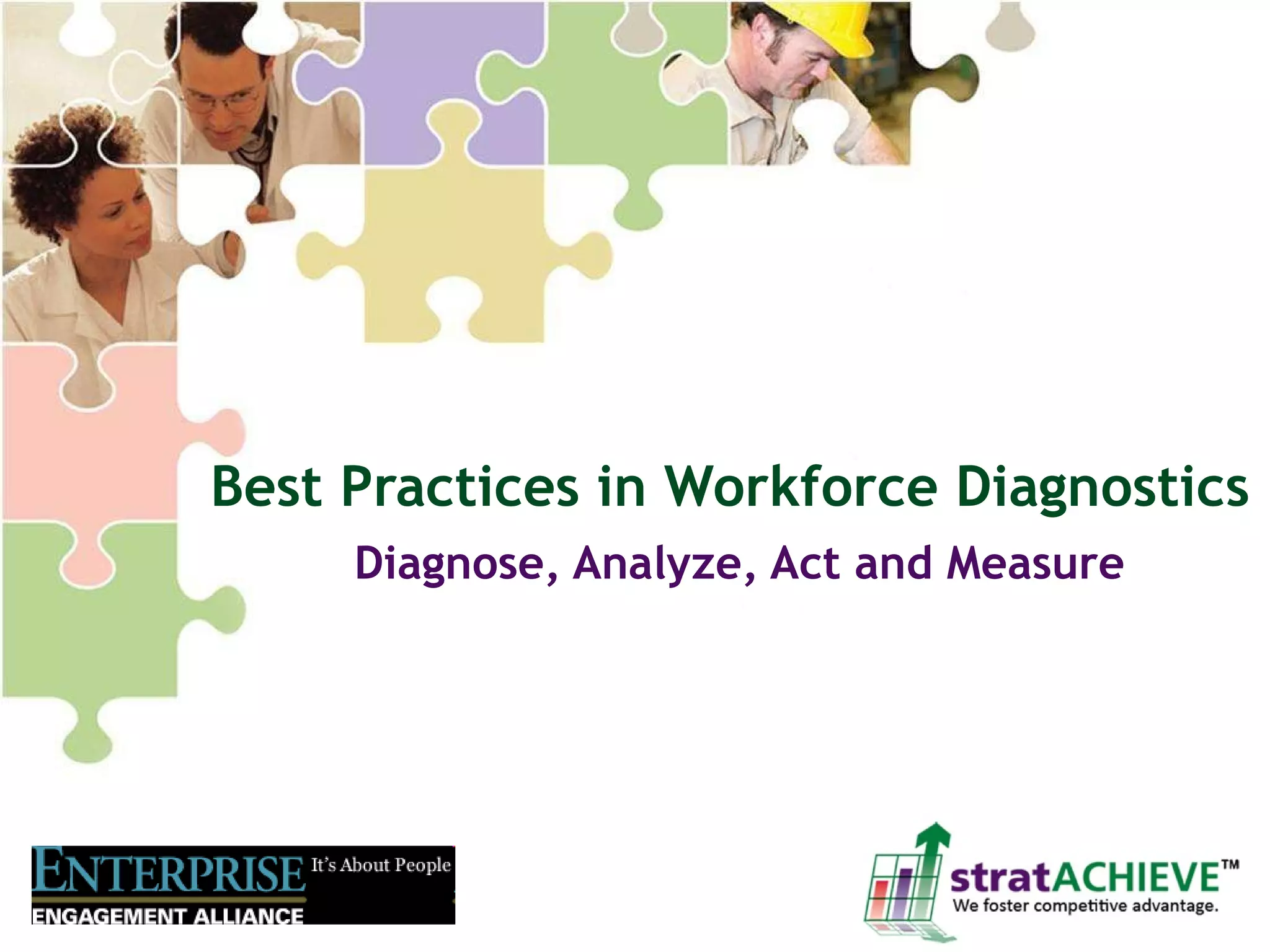 Best practices in workforce diagnostics eea and strat achieve | PPT
