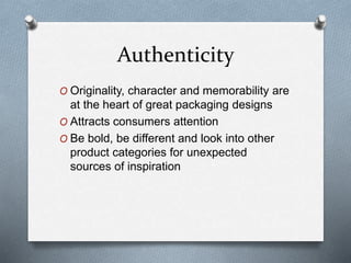 Best practices of packaging through branding | PPT