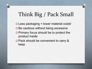 Best practices of packaging through branding | PPT