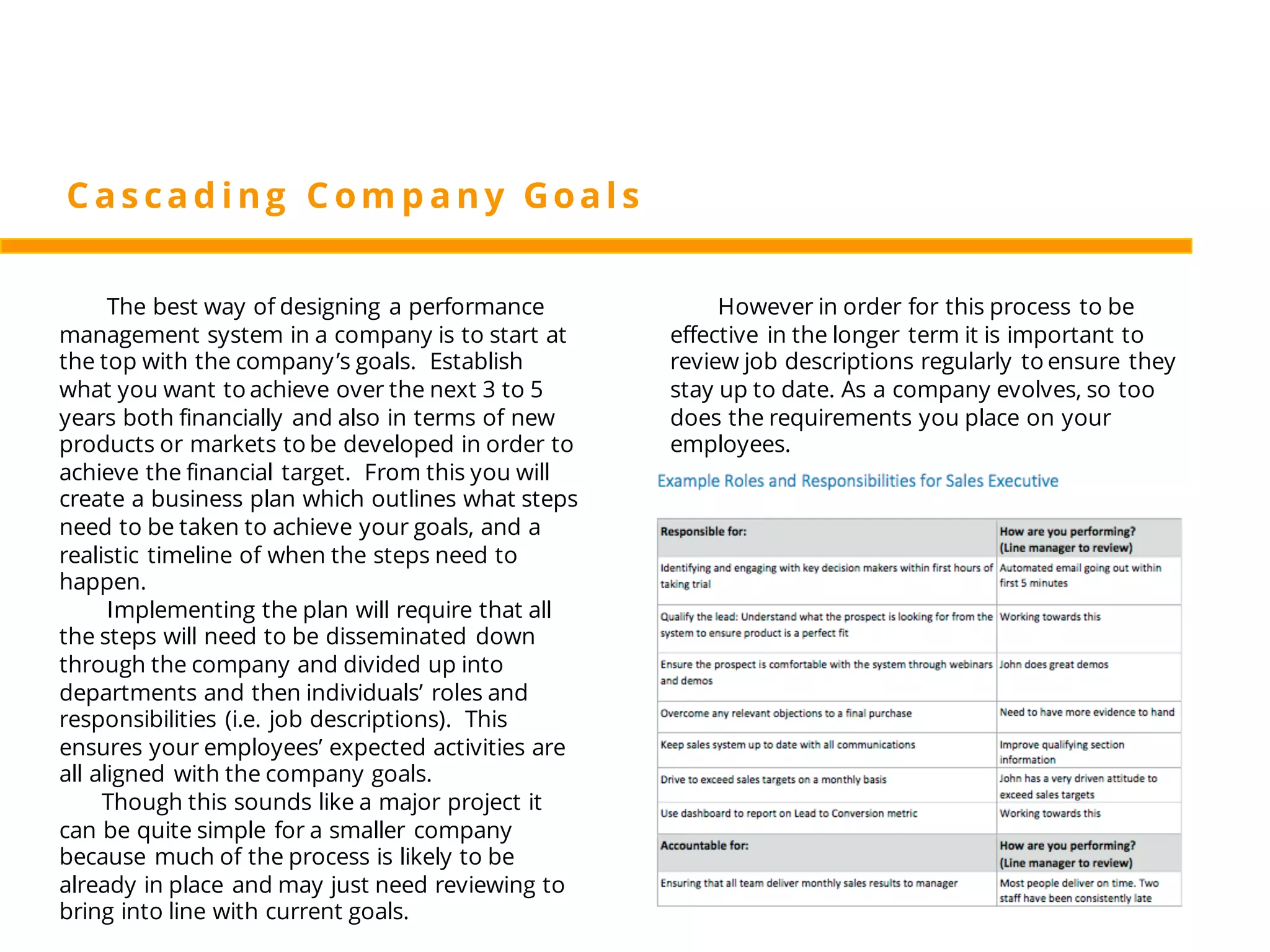 Best practices of performance management (up to 50 employees) | PDF