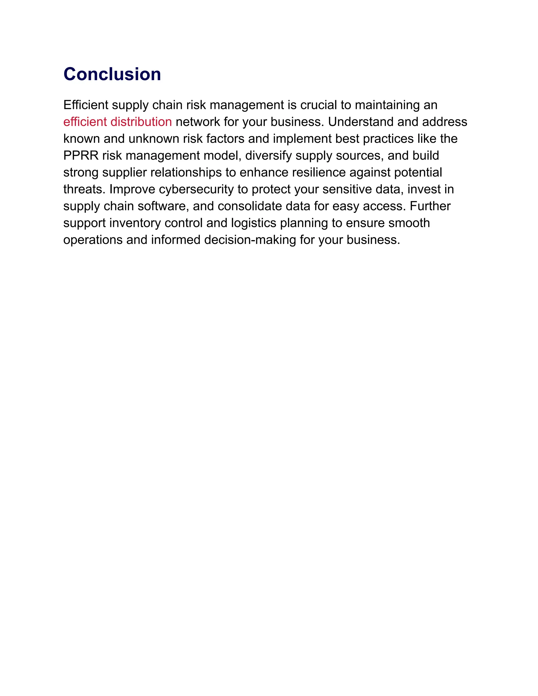 Best Practices of supply chain risk chain management.pdf