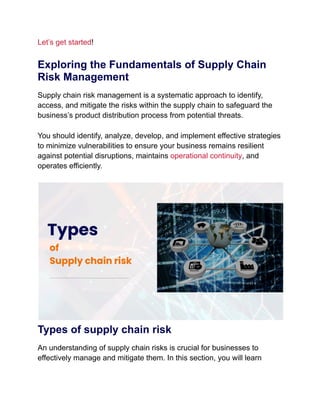 Best Practices of supply chain risk chain management.pdf