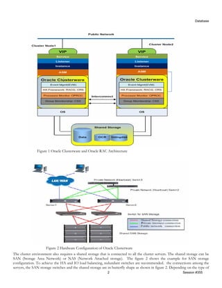 Best practices oracle_clusterware_session355_wp | PDF