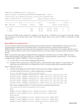 Best practices oracle_clusterware_session355_wp | PDF