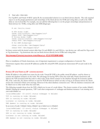 Best practices oracle_clusterware_session355_wp | PDF