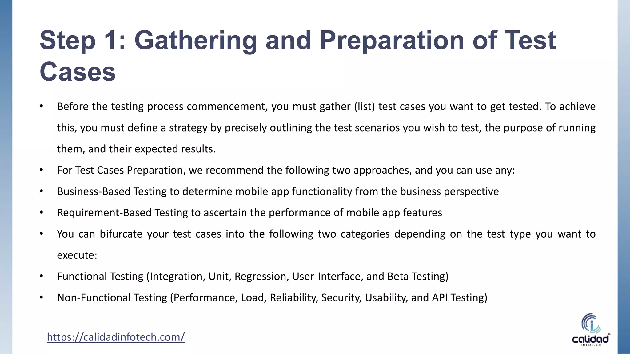 Best Practices And Testing Process Of Mobile Application Testingpptx 7163