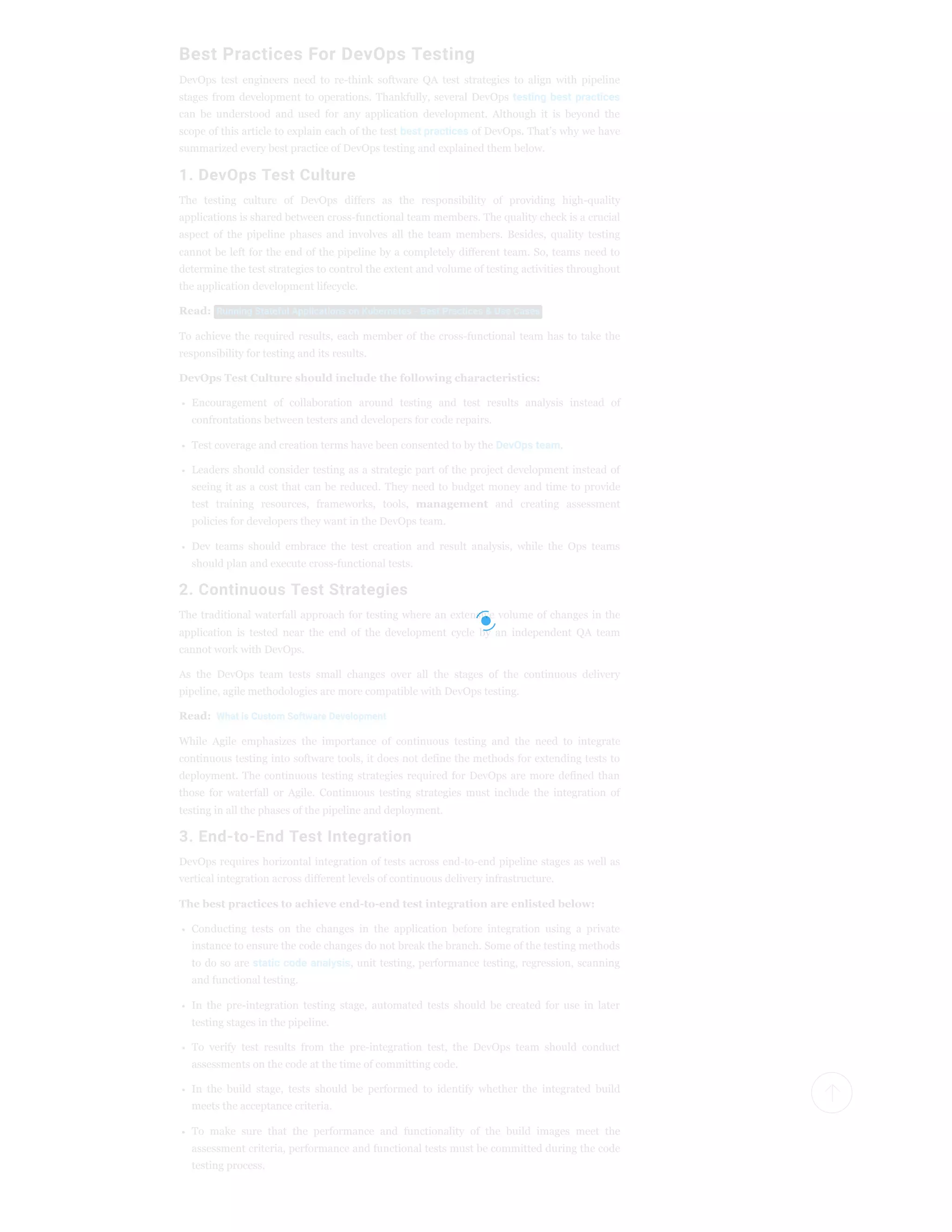 Best Practices And Tools For Devops Testing Strategypdf