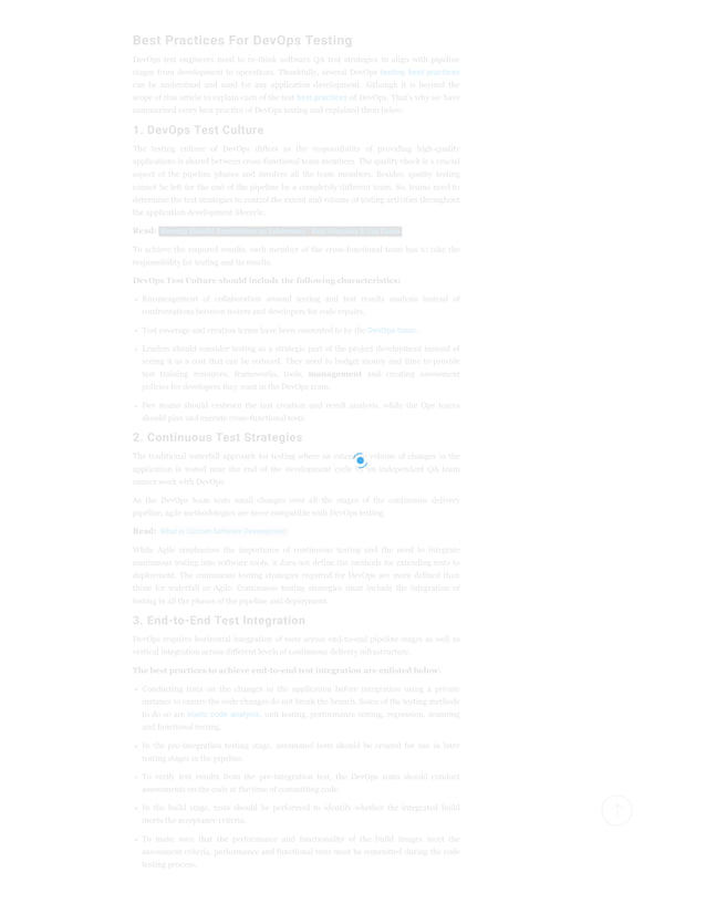 Best Practices And Tools For Devops Testing Strategypdf