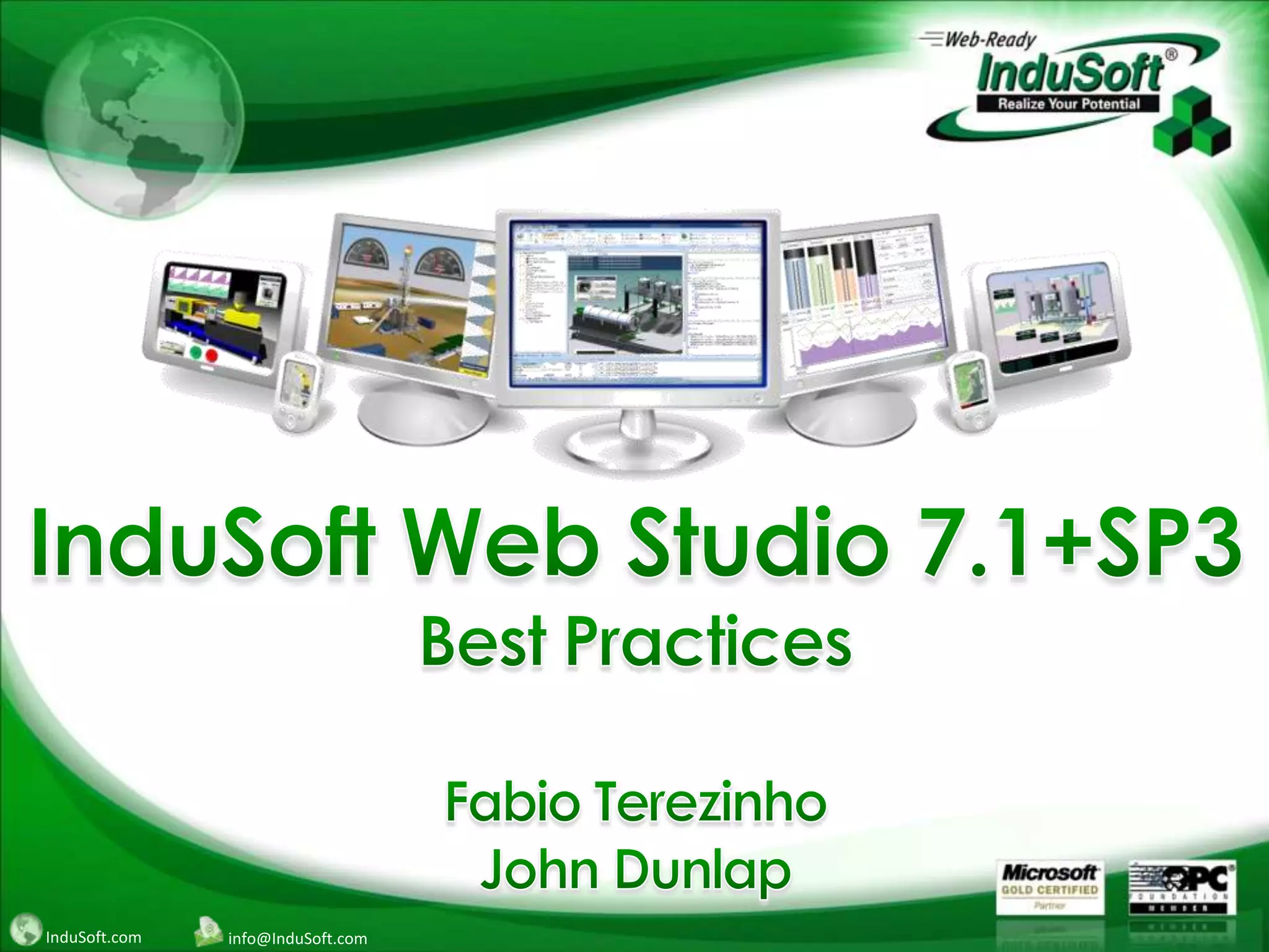 InduSoft Web Studio v7.1 + SP3 Best Practices | PPTX | Internet | Computing