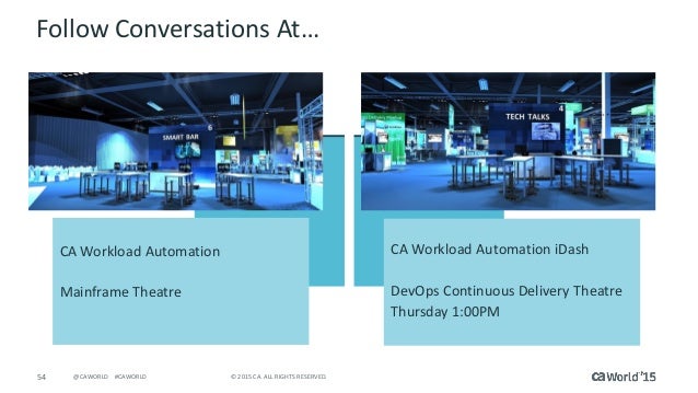 Best Practices with CA Workload Automation AutoSys (AE)