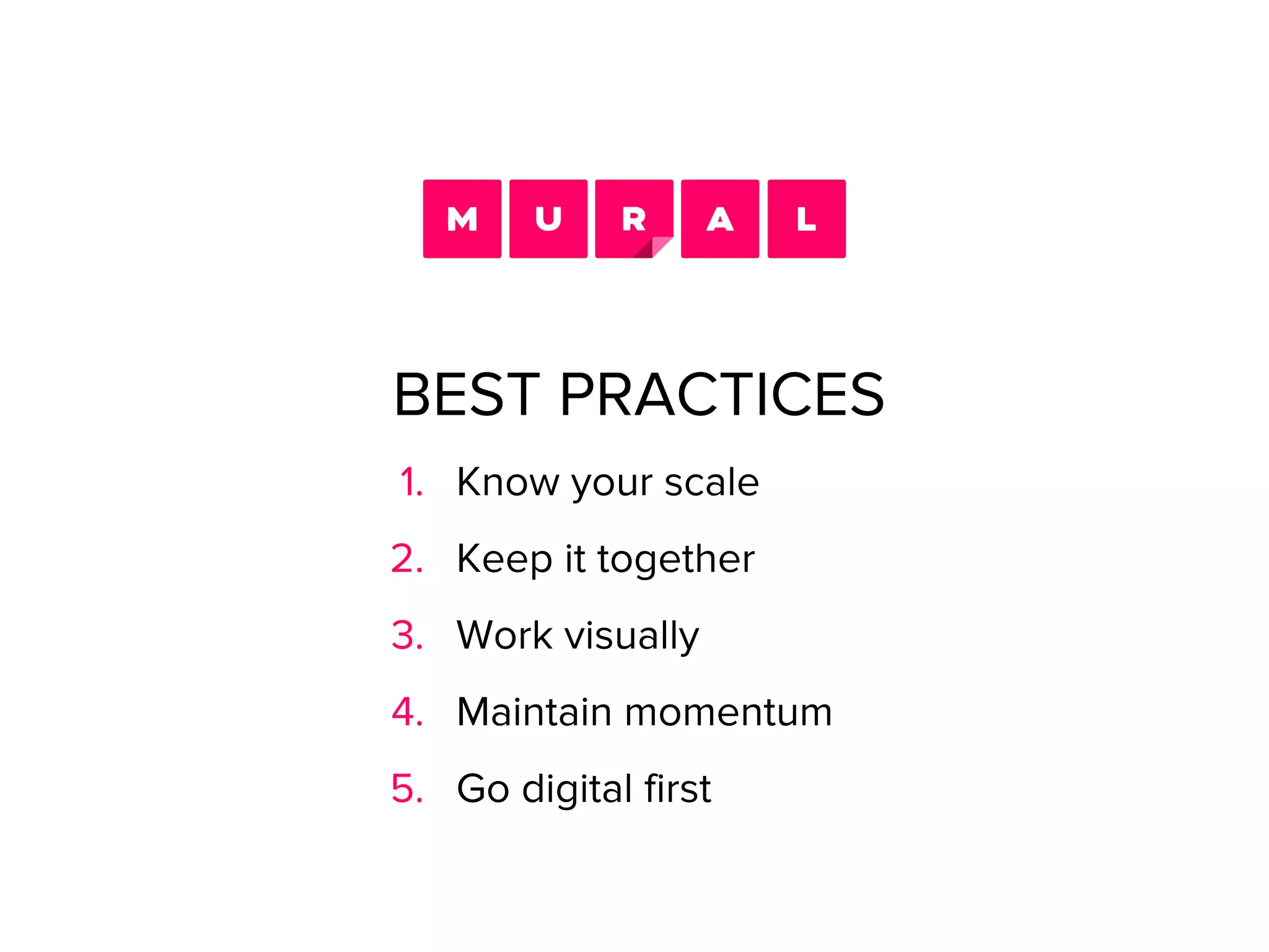Best Practices with MURAL | PDF
