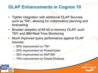 Best Practices with OLAP Modeling with Cognos Transformer (Cognos 8) | PPT