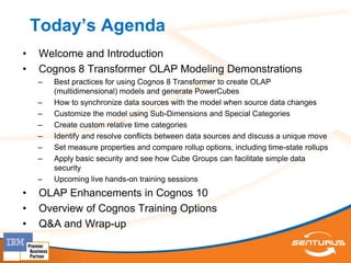 Best Practices with OLAP Modeling with Cognos Transformer (Cognos 8) | PDF