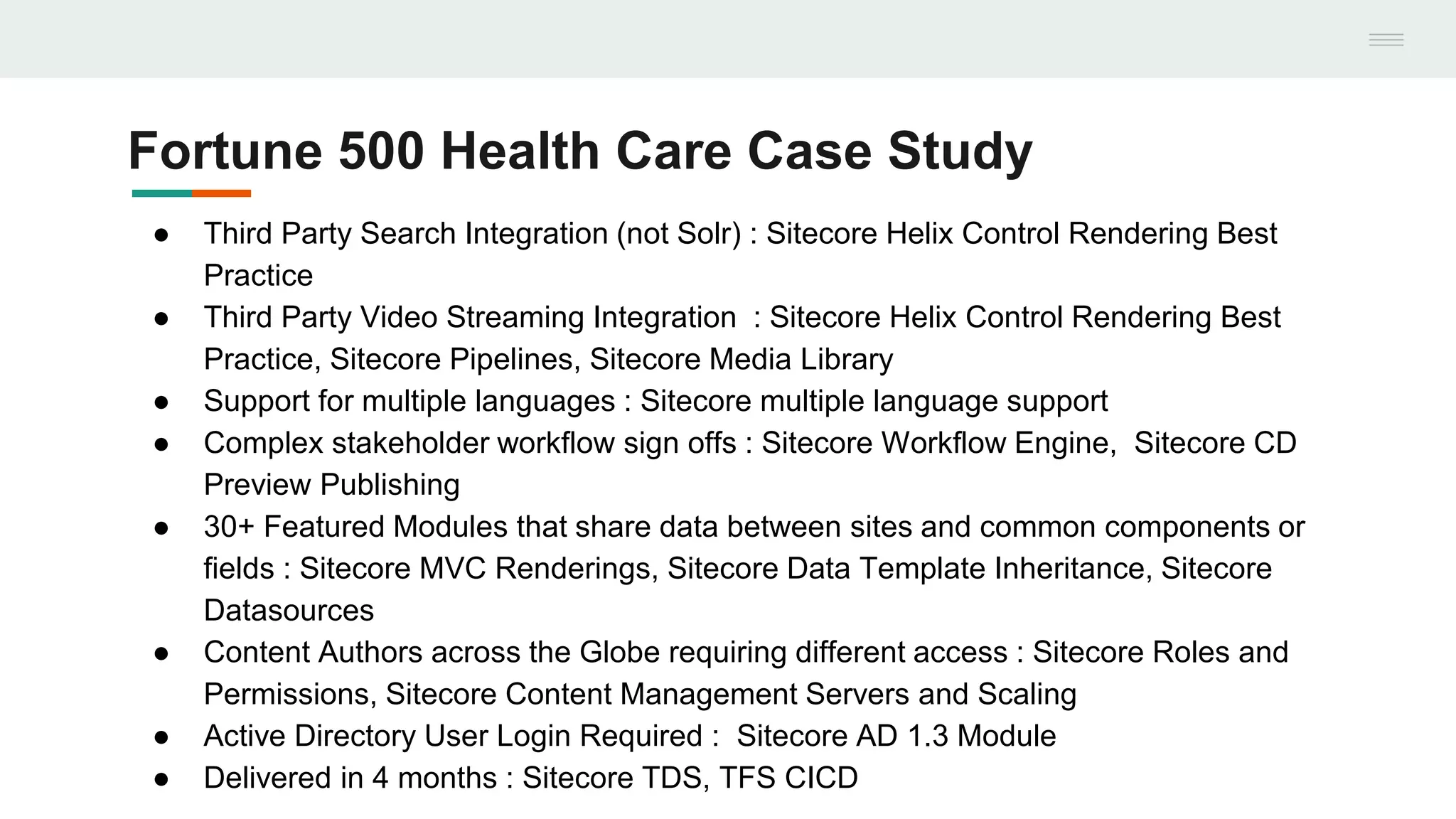 Best Practices with Sitecore | PPTX