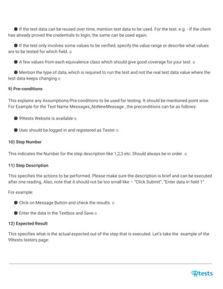 Best practices for test case creation & maintenance | PDF