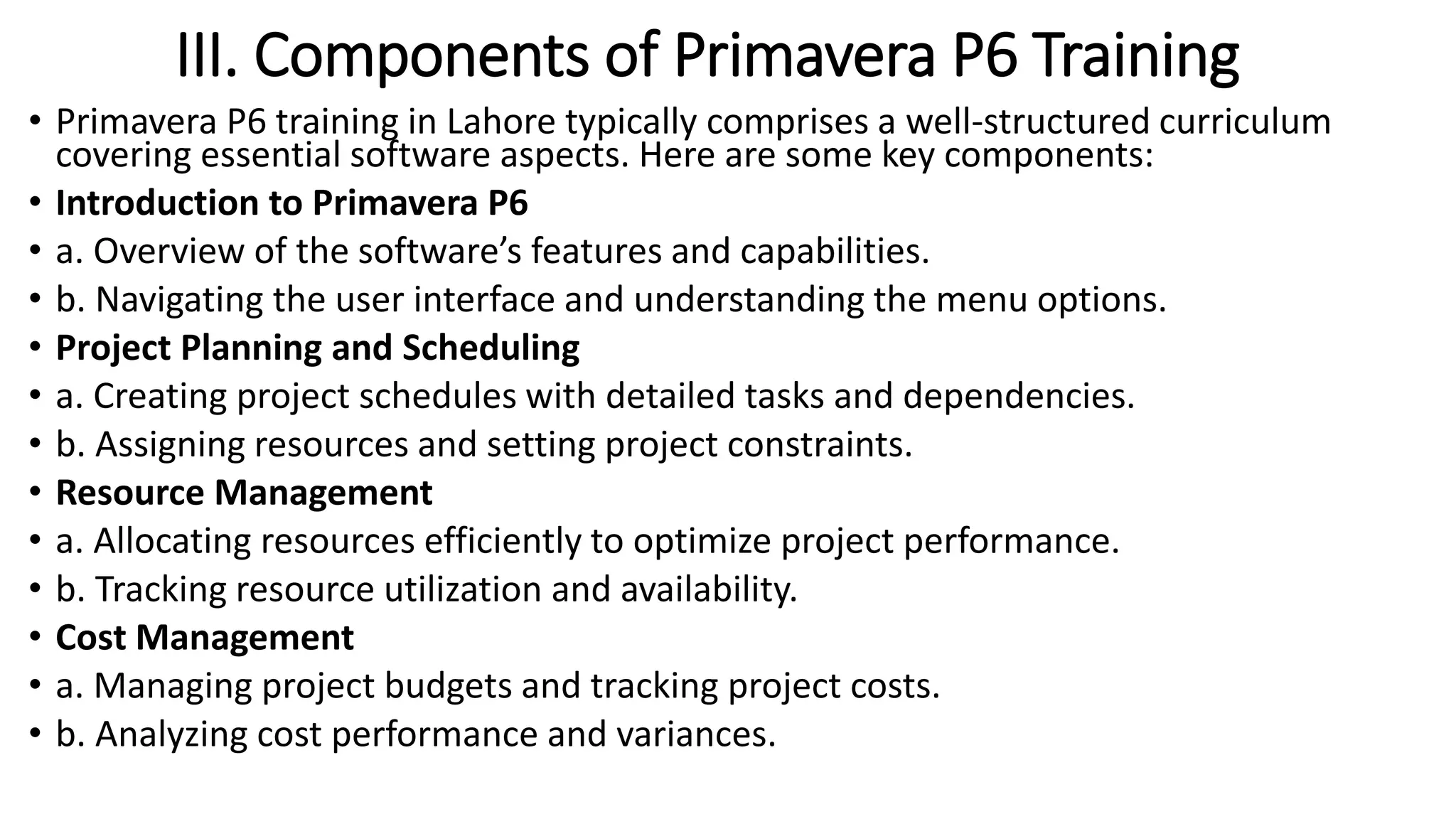 Best Primavera P6 Training in Lahore.pptx