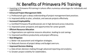 Best Primavera P6 Training in Lahore.pptx