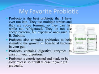 Best Probiotic For Constipation | PPTX