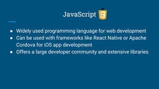 Best Programming Languages For iOS App Development.pptx