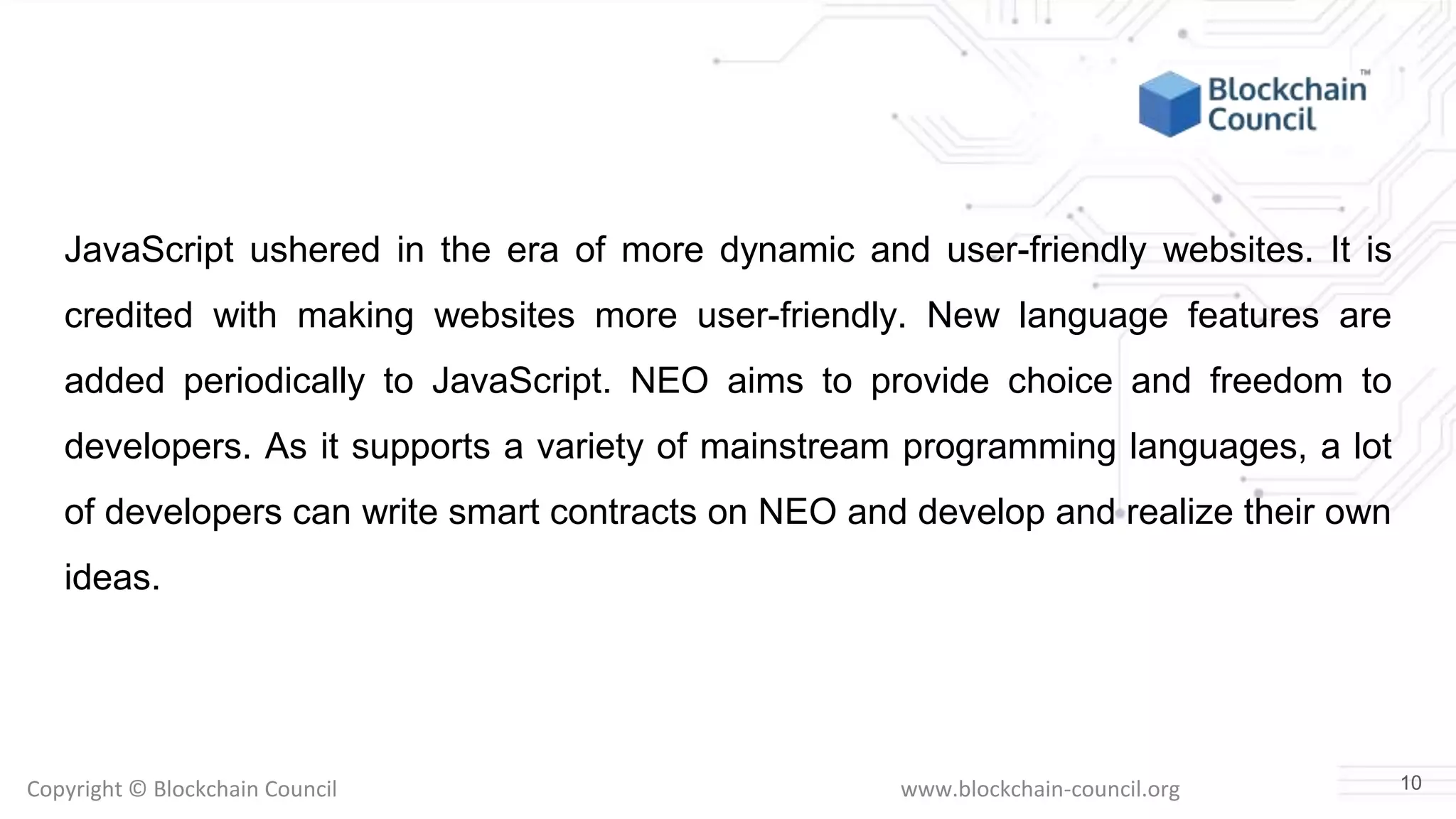 Best programming languages to build smart contracts | PPT
