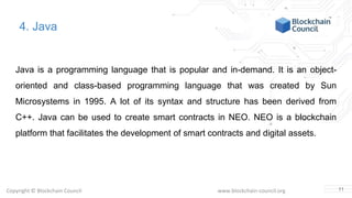 Best programming languages to build smart contracts | PPT