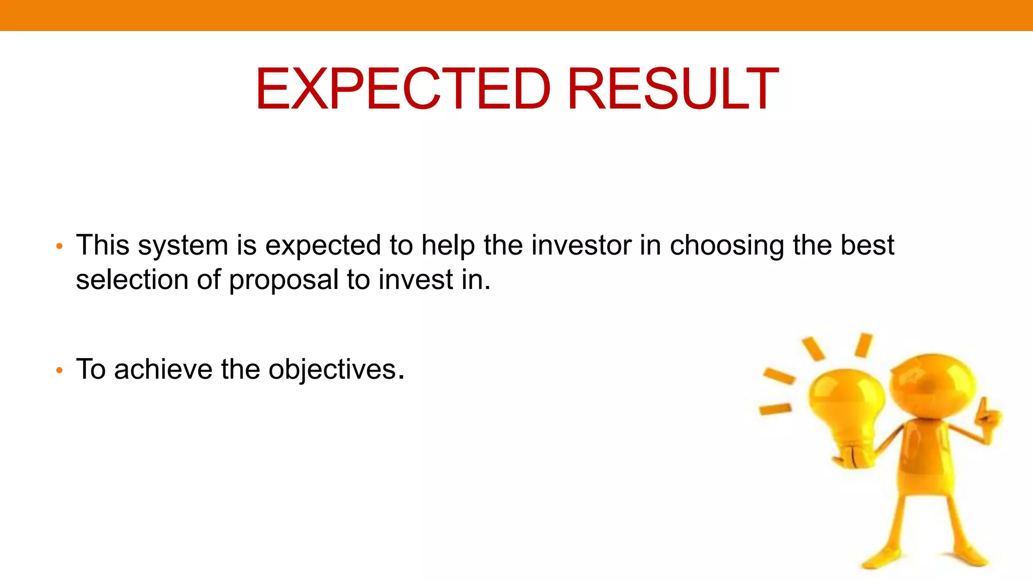 Best proposal selection system | PPTX