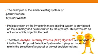 Best proposal selection system | PPT