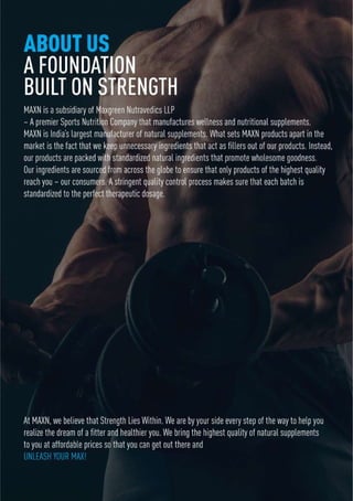 Best Protein Powders for Muscle Gain in India | MAXN | PDF