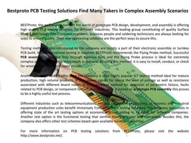 PCB Assembly | PPT