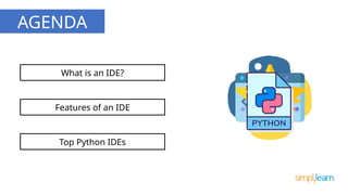 Best Python IDE in AI and Data Analytics | PPT