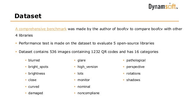 QR Code Reading Benchmark and Comparison | PDF