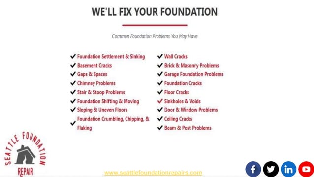 Best Quality Foundation Repair Solutions In Seattle WA