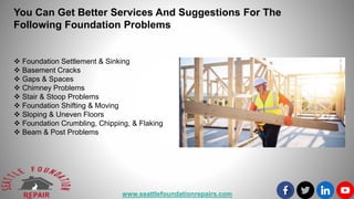 Best Quality Foundation Repair Solutions In Seattle WA