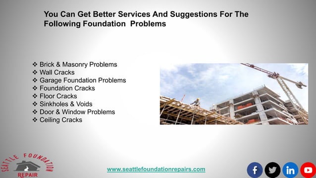 Best Quality Foundation Repair Solutions In Seattle WA