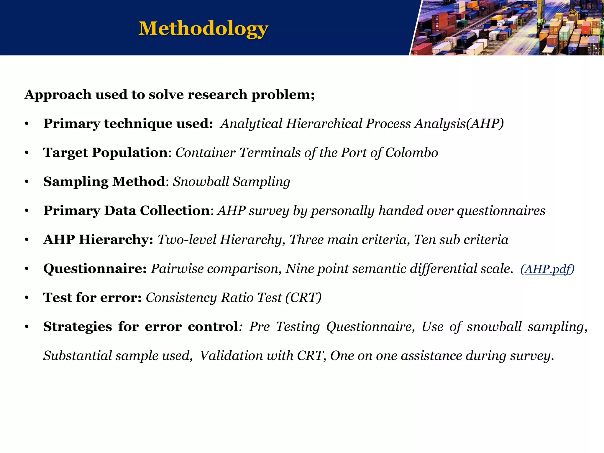 Factors that affect vessel turnaround time | PDF