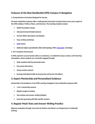 Best Residential Campus for UPSC in Bangalore.docx