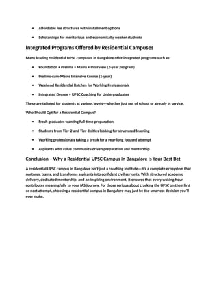 Best Residential Campus for UPSC in Bangalore.docx
