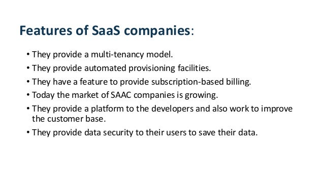 Best SaaS Comapny | PPT